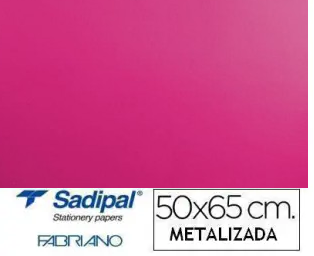 Fabriano Sadipal Aluminium Cardboard 225g 50×65 S0020288 fucsia