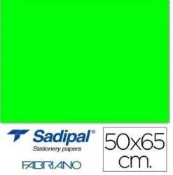 Fabriano Sadipal Fluorescent Cardboard 250g 50×65 S0015407 green