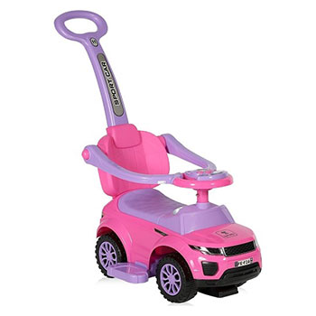 Lorelli dečija guralica ride-on auto off road handle pink