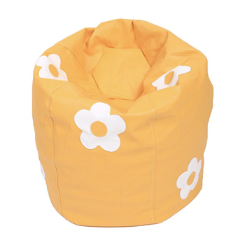 Lazy bag eko-koža sa cvetićima žuti