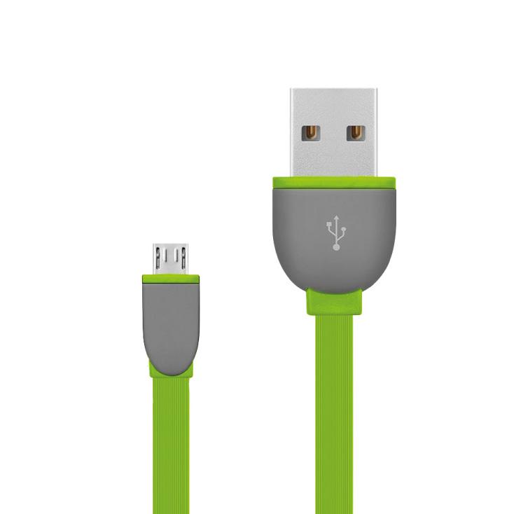 PROSTO USB 2.0 kabel, USB A- USB micro B,1m USBK-F/GR