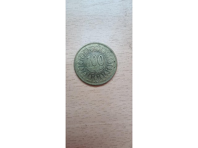 Tunisia 100 millimes, 1429 (2008)