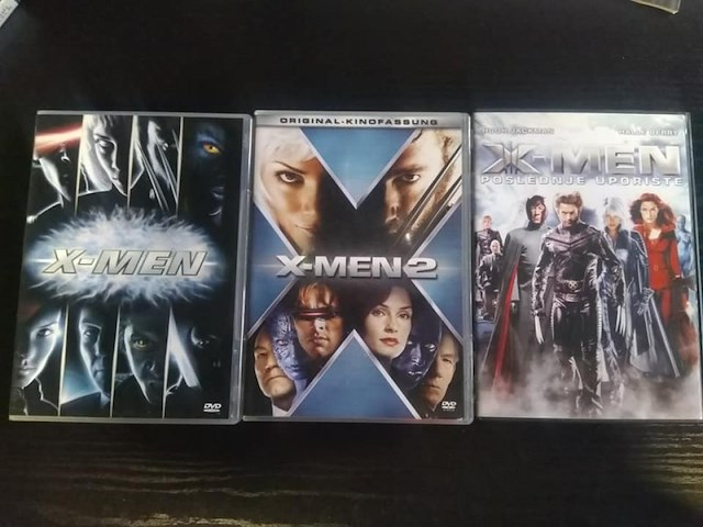 X-Men 1 + 2 + 3  MARVEL