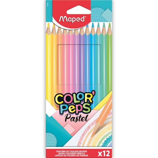 DRVENE BOJE MAPED COLOR PEPS PASTEL *832069*