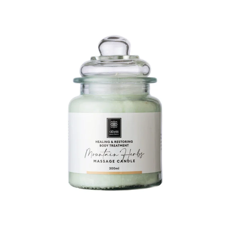 MOUNTAIN HERBS MASSAGE CANDLE, 300ml