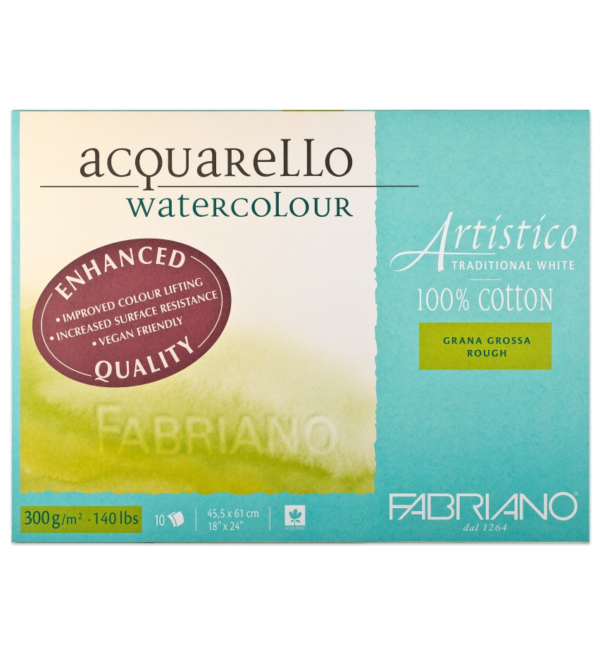 Fabriano Watercolour Artistico traditional white 45×61/10L 300g 19024561