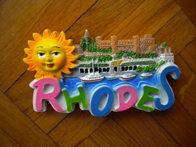 RODOS RHODES, magnet za frizider (6)