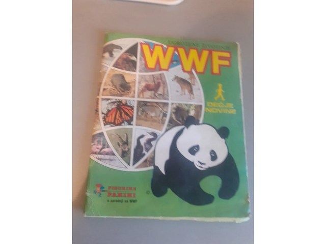 Album WWF Ugrožene životinje