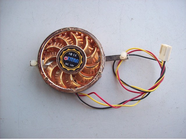 TITAN bakreni kuler za cipset ili graficku - 12 volti