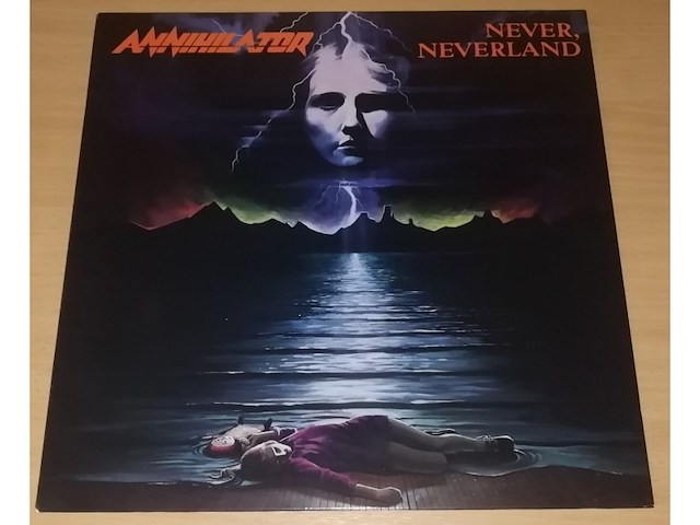 Annihilator ‎– Never, Neverland (LP), HOLLAND PRESS