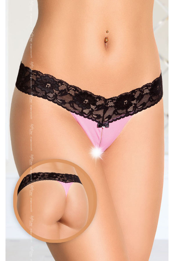 Roze tanga gacice SLC0240946