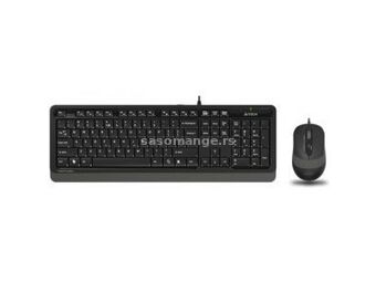 A4Tech F1010 Fstyler sivi komplet tastatura+miš