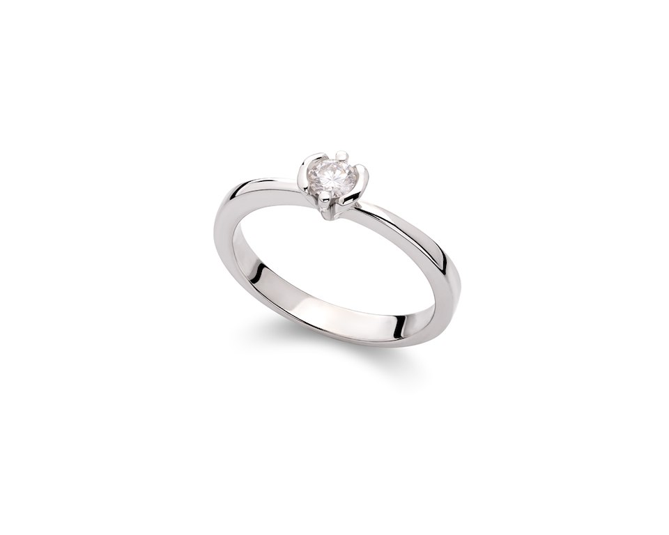 Brilijantski prsten sa 0,19ct dijamantom