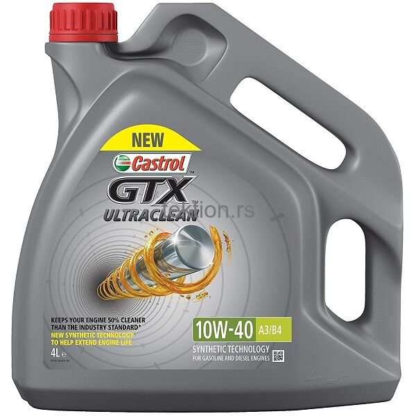 Castrol GTX Ultraclean A3/B4 10W40 4Lit