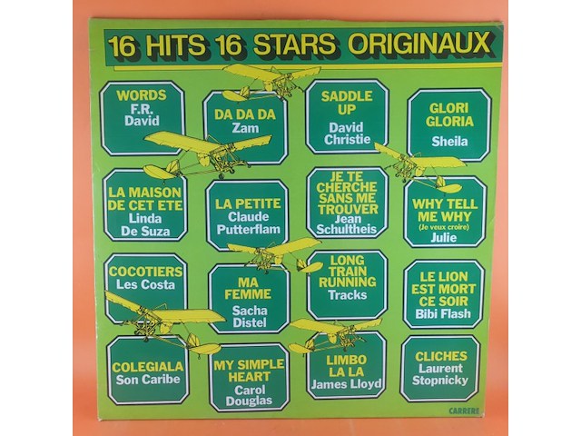 Various ‎– 16 Hits 16 Stars Originaux, LP