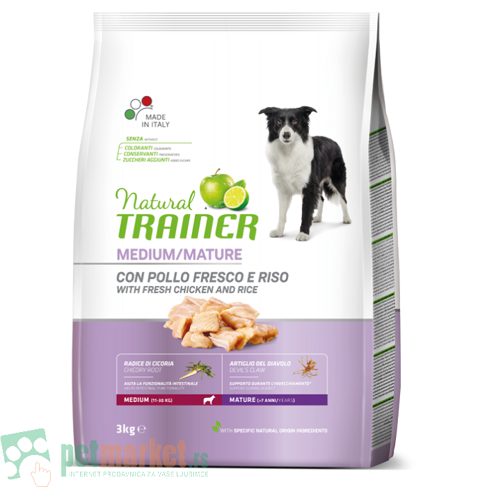 Trainer Natural: Hrana za starije pse srednjih rasa Medium Maturity