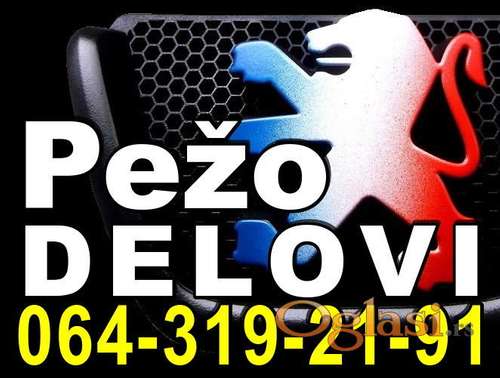 DELOVI Pežo 106 107 108 206 306 307 308 406 407 607 806 807 Partner Ranch Boxer Peugeot