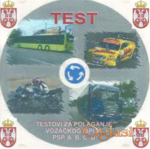 TESTOVI ZA POLAGANJE PSP,A,B,C,D,E kategorije