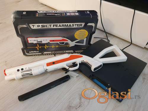 PS3 Puska ActiVision kontroler puska
Puska /Activision/Top Shot FearMaster za PS3
Kontroler puska kompatibilna sa PS3
Predviđena za lovačke igre, Sve igre (ActiVision) koje imaju podršku za pušku...