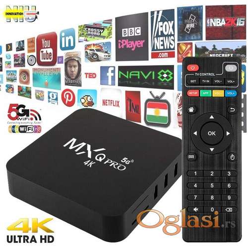 ANDROID TV BOX Smart tv box MxQ Pro 4K 5G 2g/16g Android 10