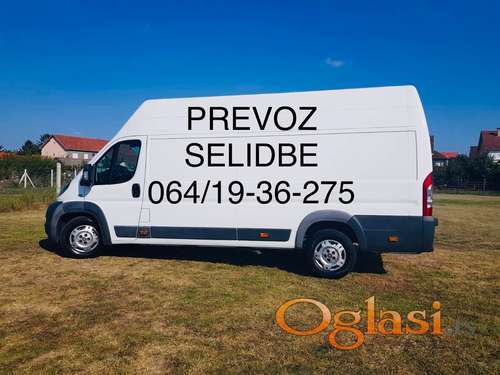 SELIDBE I PREVOZ ROBE NOVI SAD MAXI KOMBIJEM 064/19-36-275