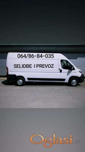 Kombi prevoz Novi Sad 064/86-84-035