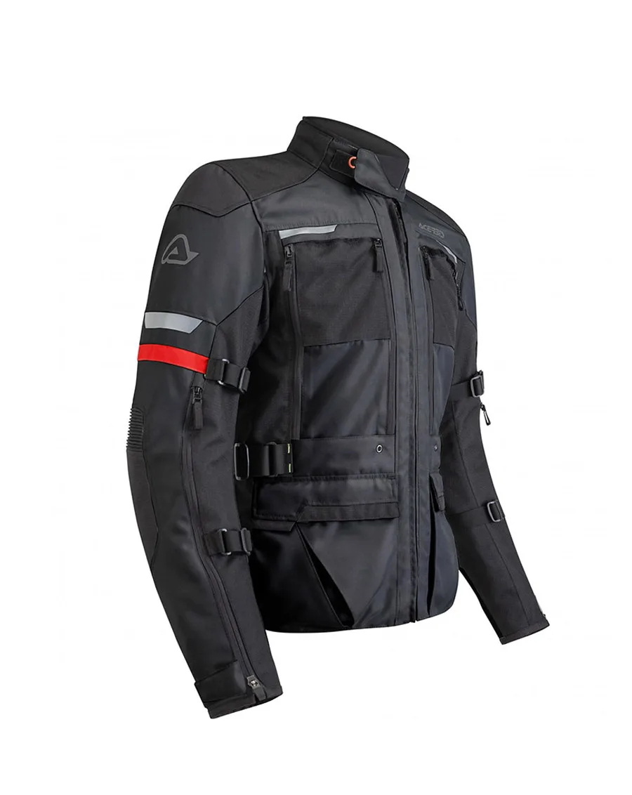 Acerbis X-Tour adventure moto jakna crna