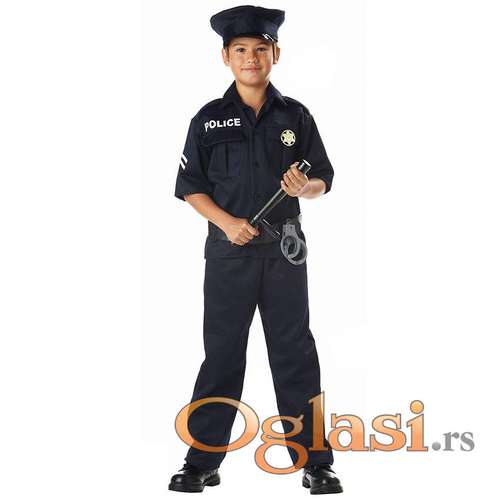 Kostim policijski za decake