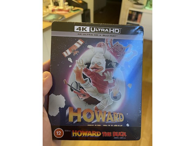 Howard the Duck 4k UHD plus blu ray steelbook