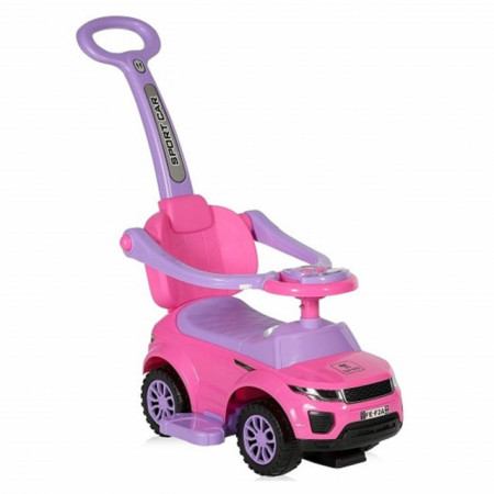 Guralica Ride-On Auto off Road + handle Pink