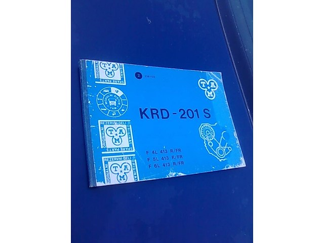 TAM KRD - 201 S - REZERVNI DELOVI KATALOG