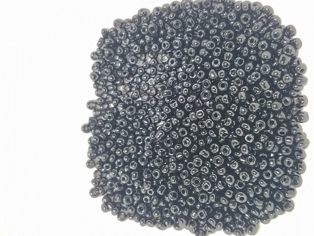 (A918) Kasaste perlice crna 2mm 1000kom