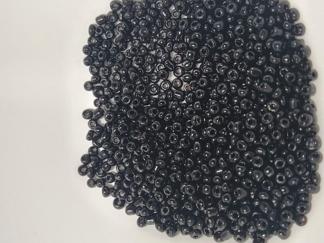 (A911) Kasaste perlice crna 2mm 1000kom