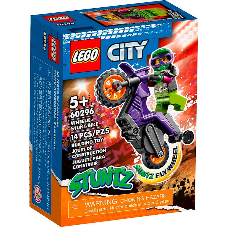 LEGO CITY Stuntz - Akrobatski motor: akrobacije na zadnjem točku