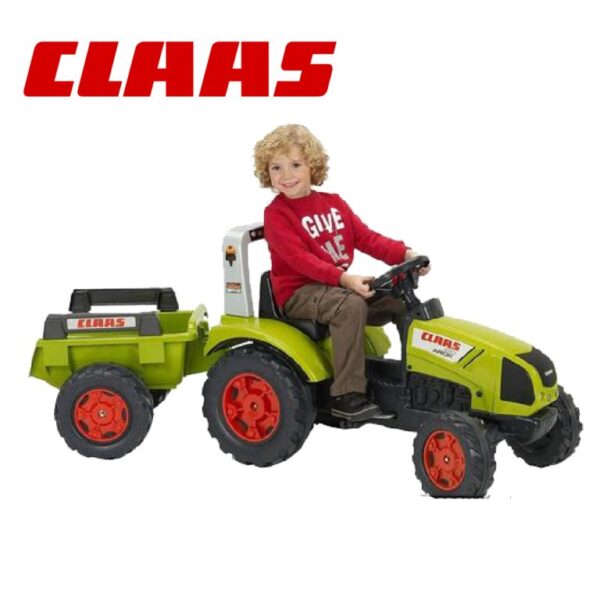 Traktor na pedale sa prikolicom Claas Arion 1040ab