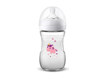 Avent flašica Natural 260ml Unicorn Design