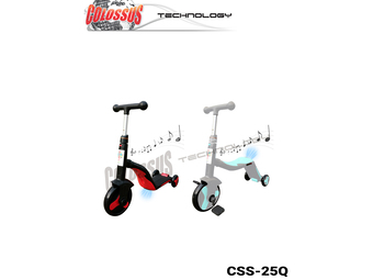 Dečiji trotinet-tricikl i guralica Colossus CSS-25Q