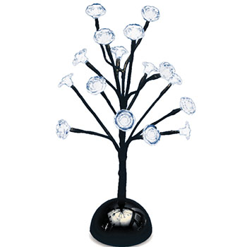 Novogodišnje ukrasno drvo sa LED diodama 38cm