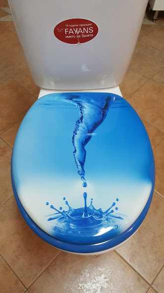 WC daska medijapan inox sarke dezen voda