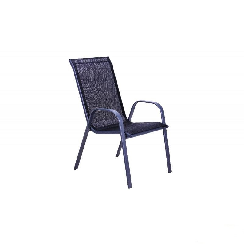 Baštenska stolica – crna