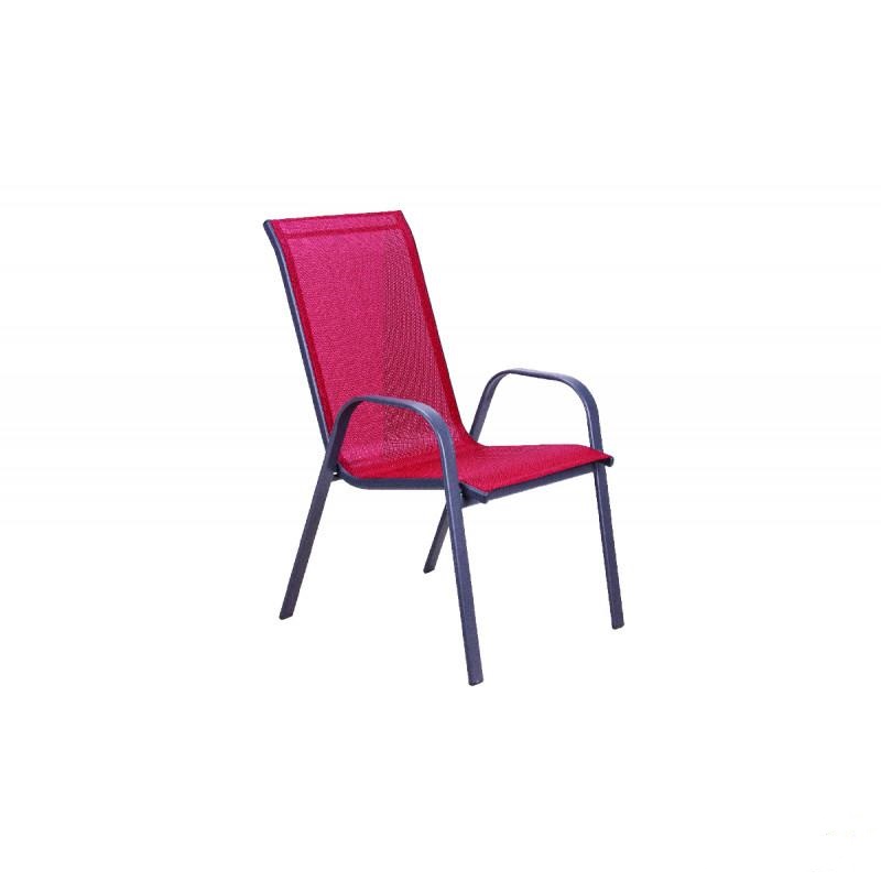 Baštenska stolica – crvena