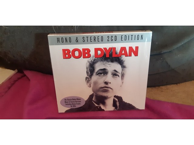 BOB DYLAN - First Album in MONO and STEREO-2 CD edition