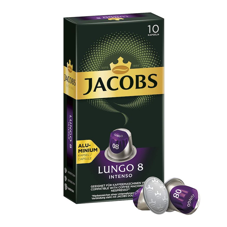 Jacobs kaps espresso lungo8 10/1 jacobs