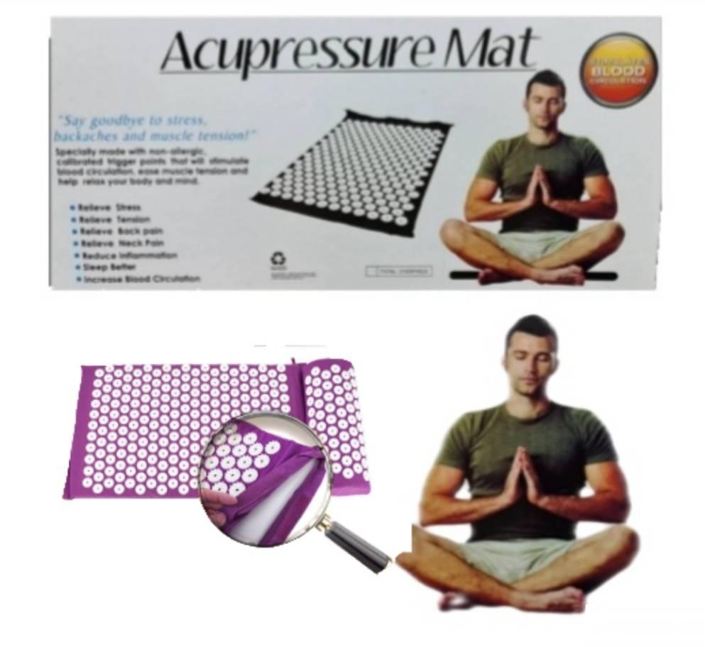Akupunkturna masažna joga mat Acupressure MAT