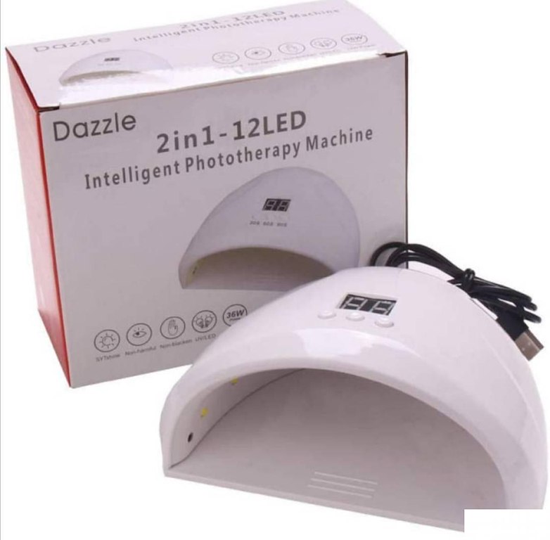 UV LED lampa za nokte dazzle mini 2u1