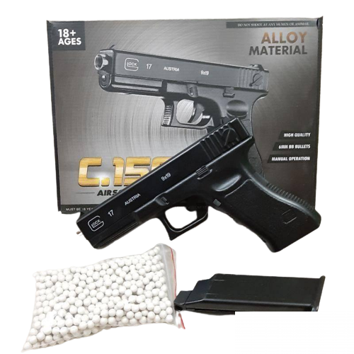 Airsoft pištolj C15A – full metal GLOCK 17