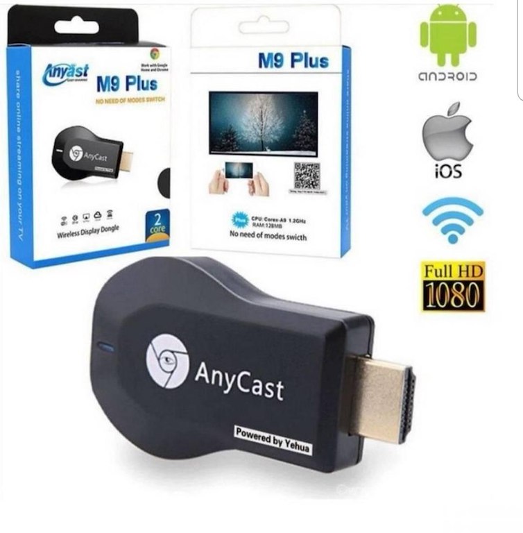 AnyCast M9 plus HDMI za TV – Any Cast wi fi