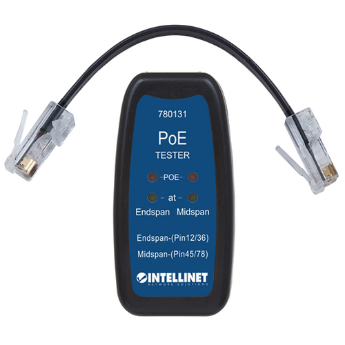 Intellinet Poe tester poe+/poe/midspan 802.3af/802.3at intellinet (780131)