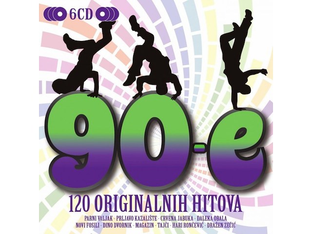 Various – 90-e – 120 Originalnih Hitova