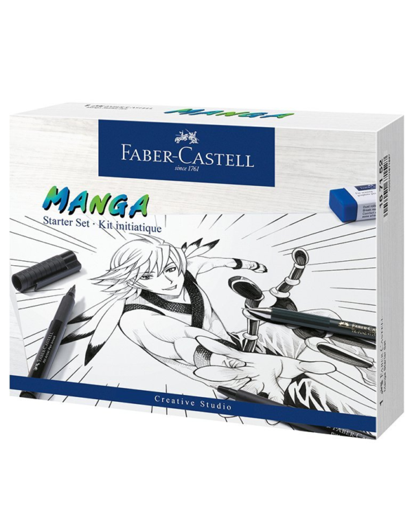 Faber Castell PITT artist pens 167152 Manga Starter Set